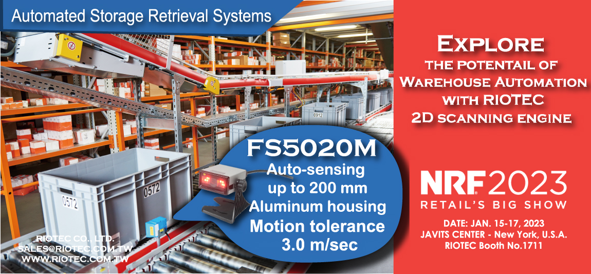 RIOTEC powerful and high performance scanners for warehouse automation ...